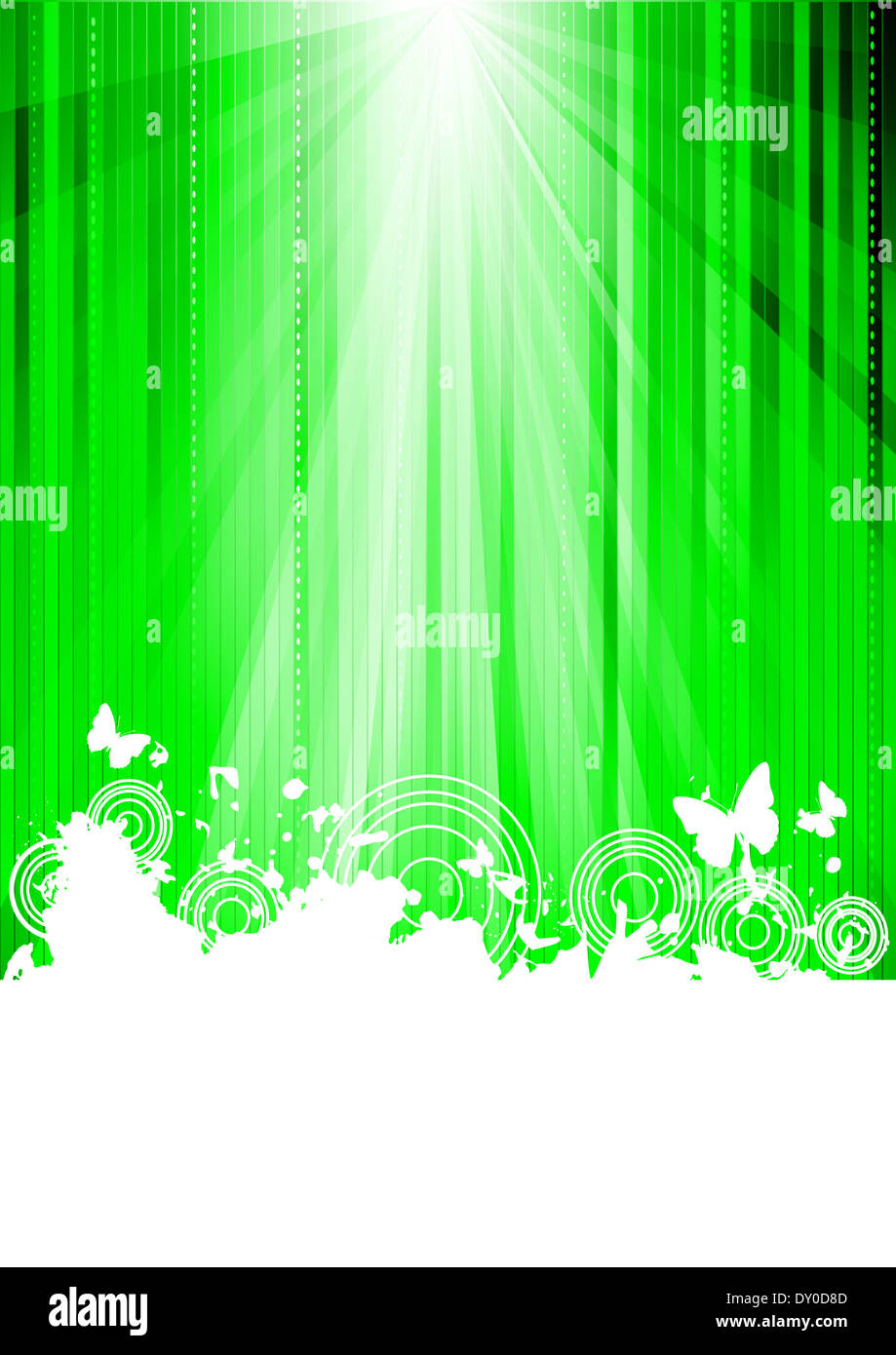 Vector green background; clip-art Stock Photo - Alamy
