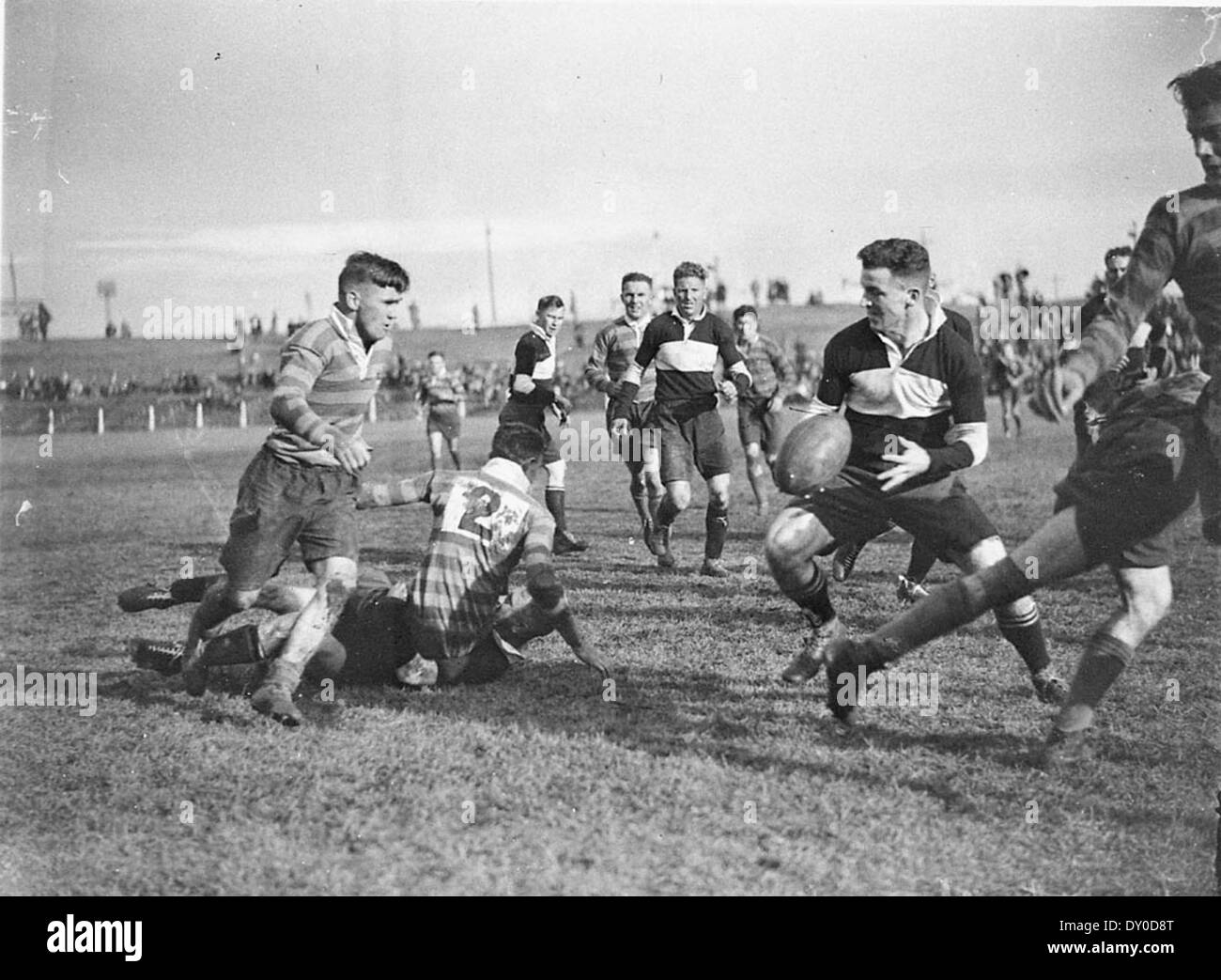 Sportsground, c. 1934, by Sam Hood Stock Photo - Alamy