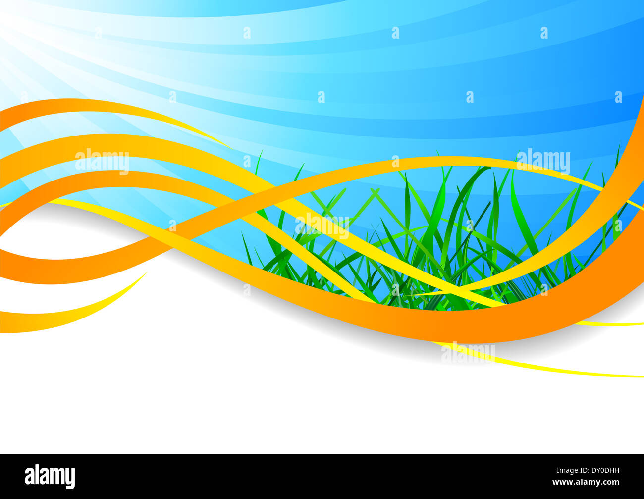 Vector spring background; clip-art Stock Photo - Alamy