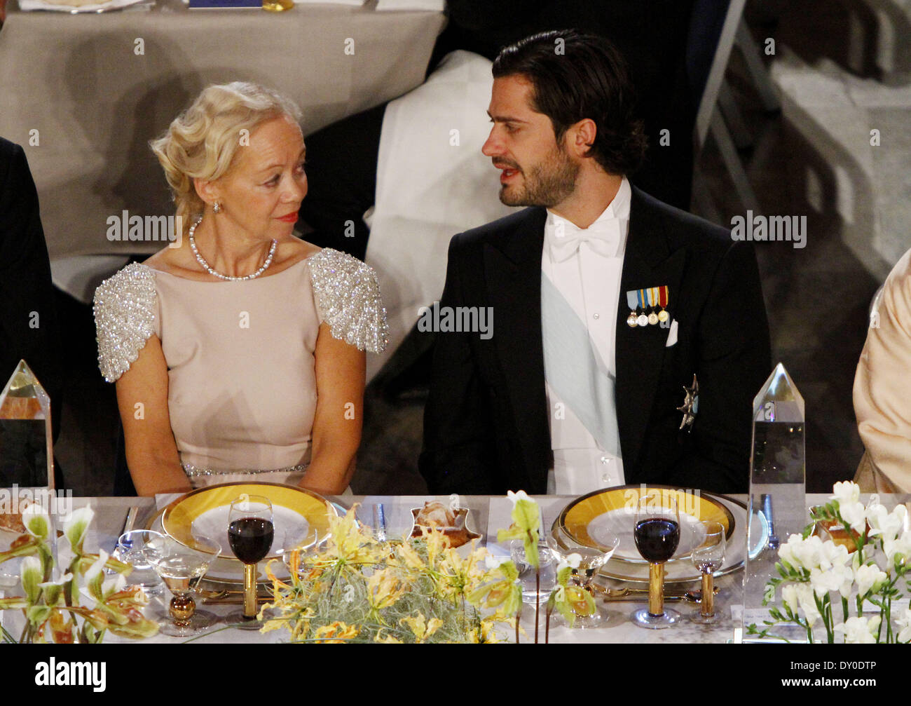 Nobel Prize Banquet held at The City Hall Featuring: Ylwa Westerberg ...