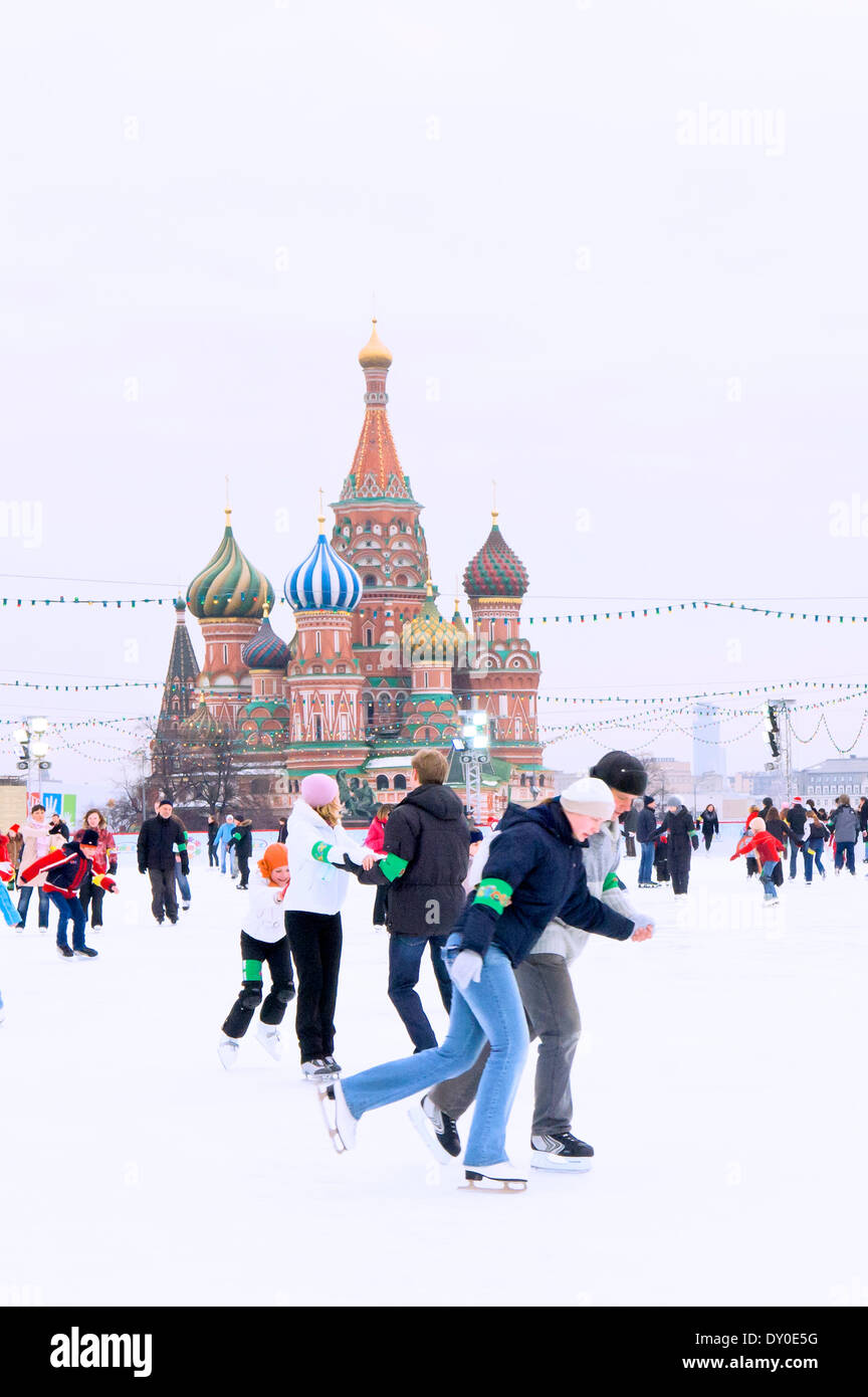 Moscow red square in Cut Out Stock Images & Pictures - Alamy