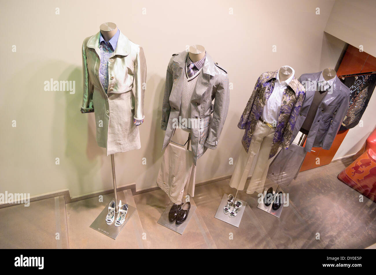 Designer shop window at the Gum Department Store Stock Photo - Alamy