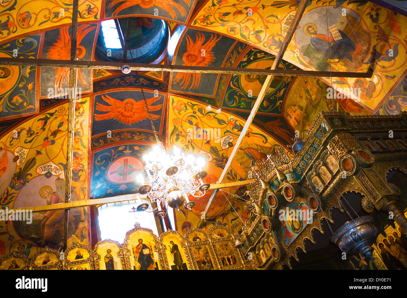 Blue cathedral ceiling hi-res stock photography and images - Alamy