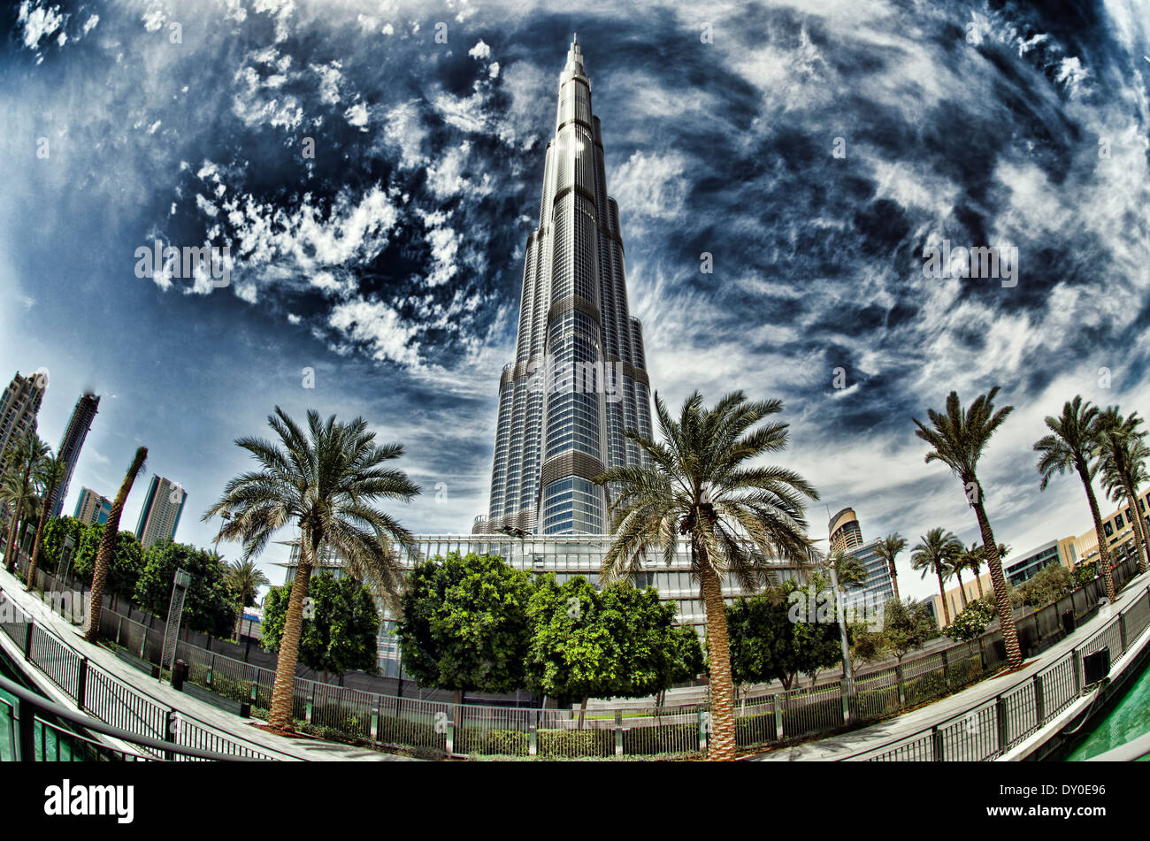 Burj khalifa close up dubai hi-res stock photography and images - Alamy