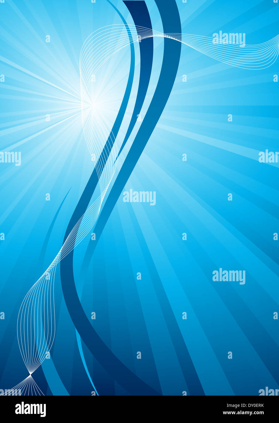 Vector blue background; clip-art Stock Photo - Alamy
