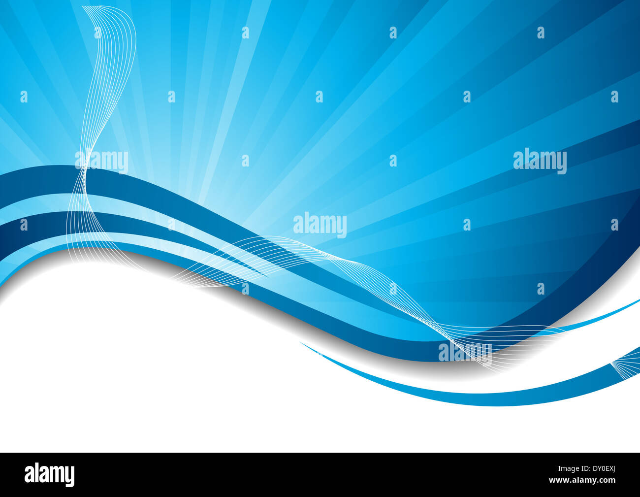 Vector background with ray; clip-art Stock Photo - Alamy