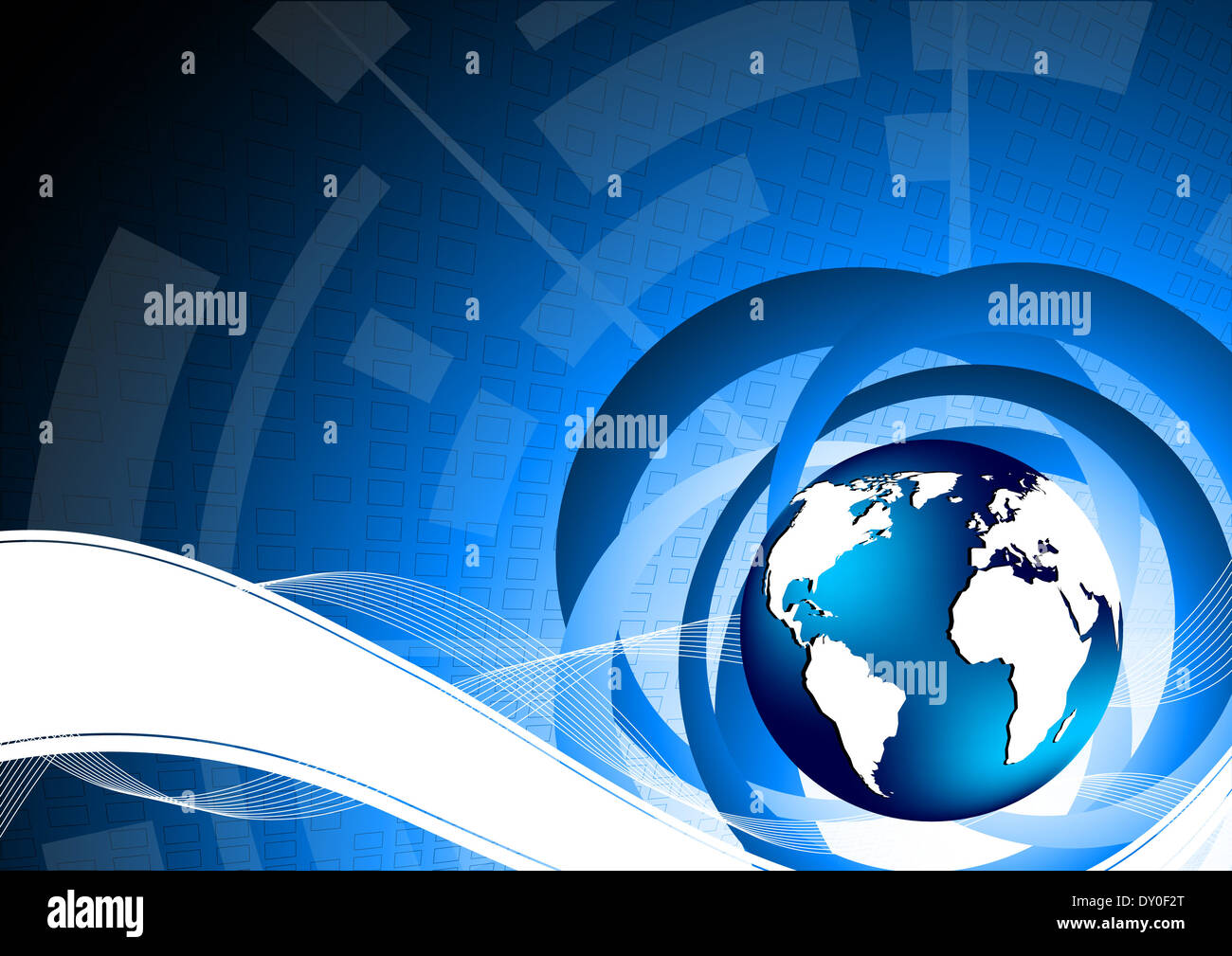 Vector tech background; clip-art Stock Photo - Alamy