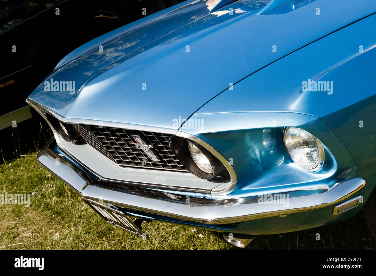 Restored classic car ford mustang hi-res stock photography and images ...