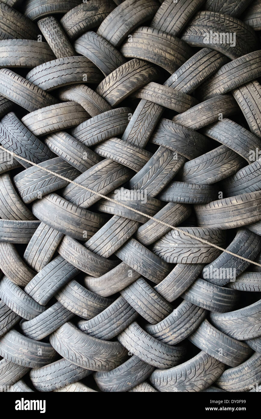 Tire waste recycling hi-res stock photography and images - Alamy