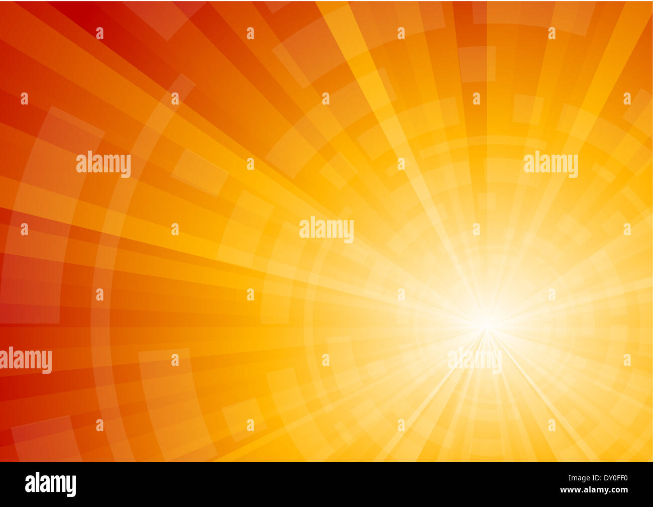 Vector bright sunny background Stock Photo - Alamy