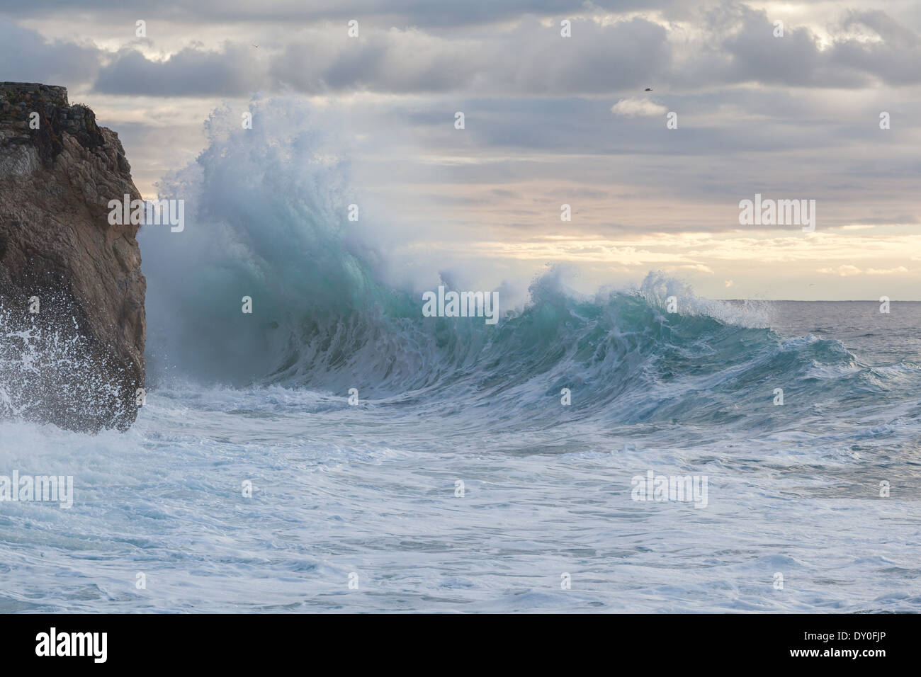 Crashing coastal wave hi-res stock photography and images - Alamy