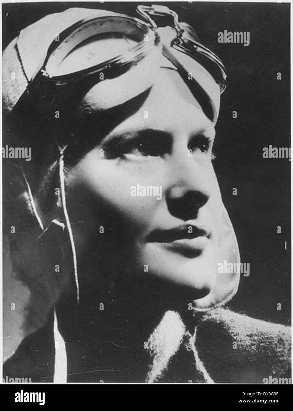 A 1939 photograph of aviator Nancy Bird, also known as Nancy Bird ...