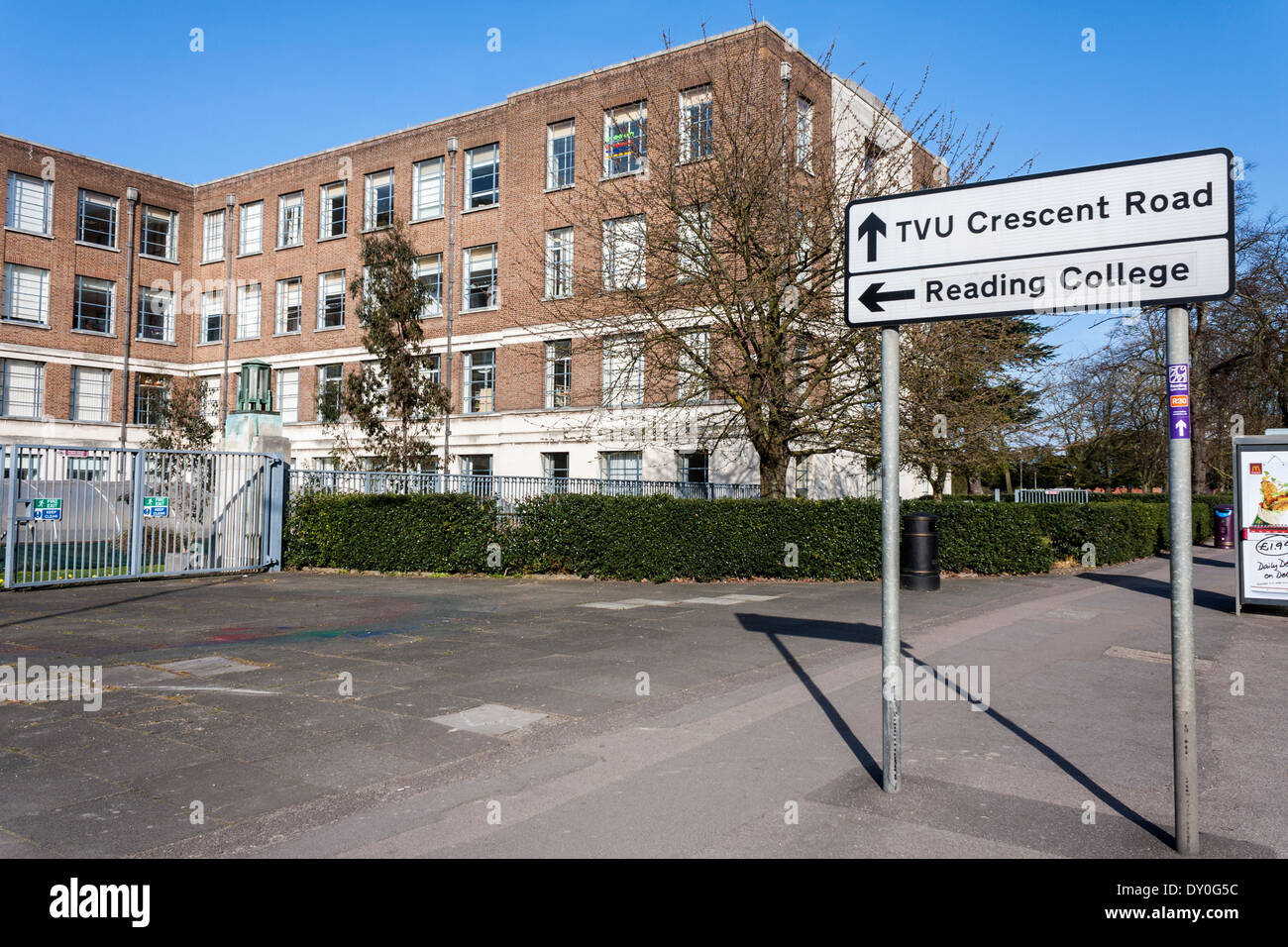 Reading College, King's Road, Reading, Berkshire, England, GB, UK Stock ...