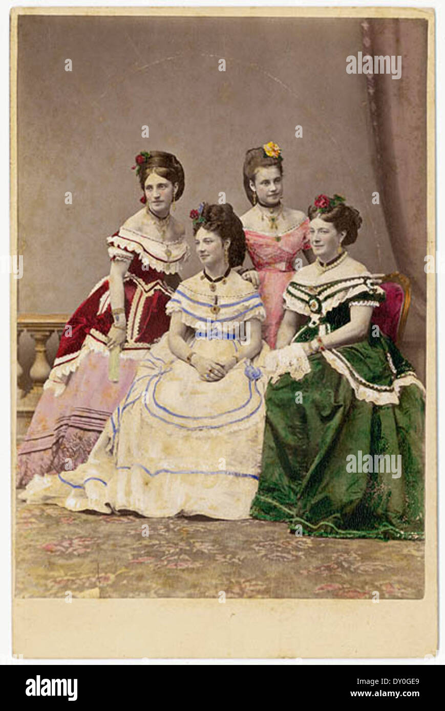 The Carandini ladies, one of Australia's first opera performing ...