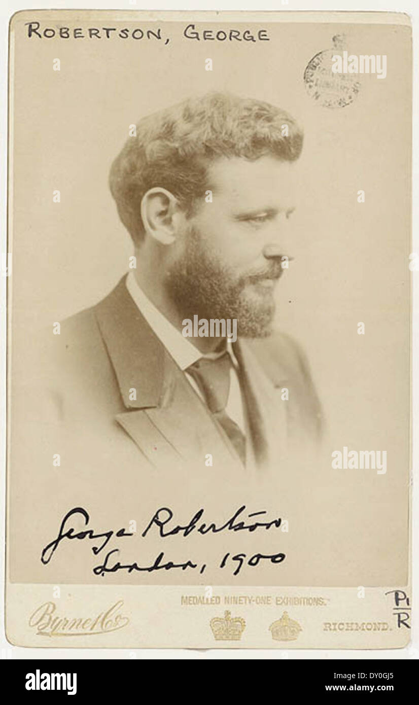 George robertson hi-res stock photography and images - Alamy