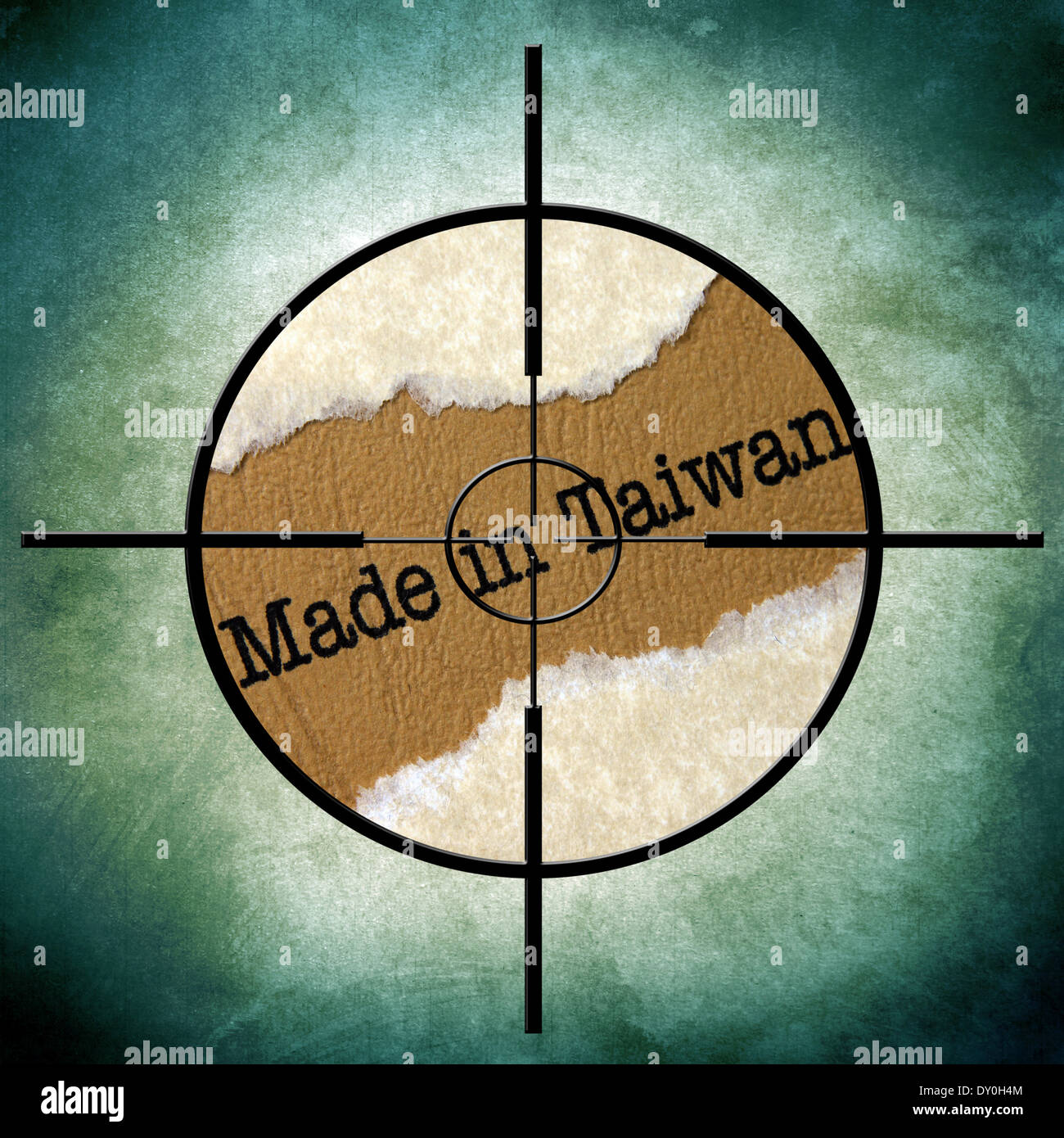 Made in Taiwan text in target Stock Photo - Alamy