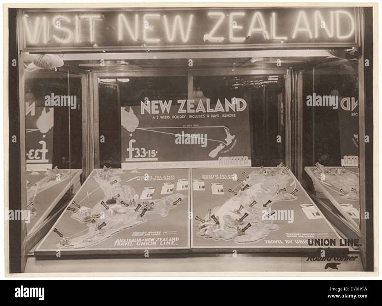 New zealand vintage advertising hi-res stock photography and images - Alamy