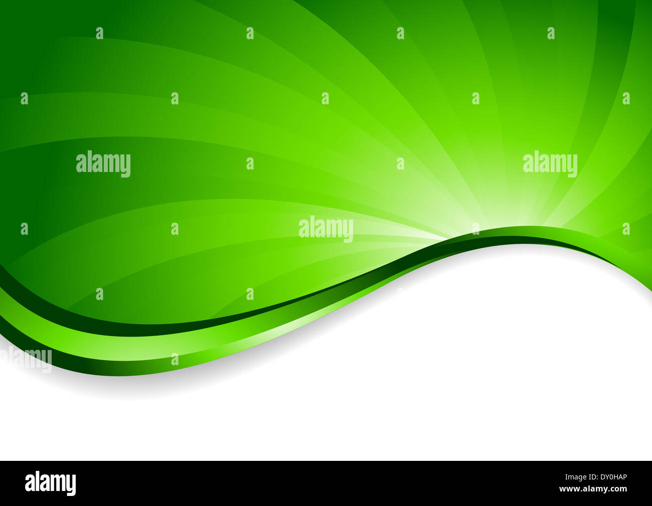 Vector bright background in green color; clip-art Stock Photo - Alamy