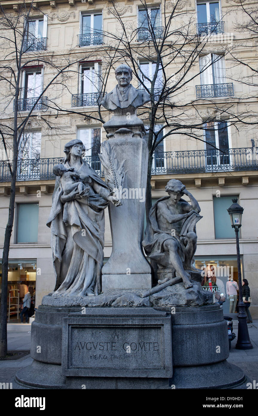Auguste comte hi-res stock photography and images - Alamy