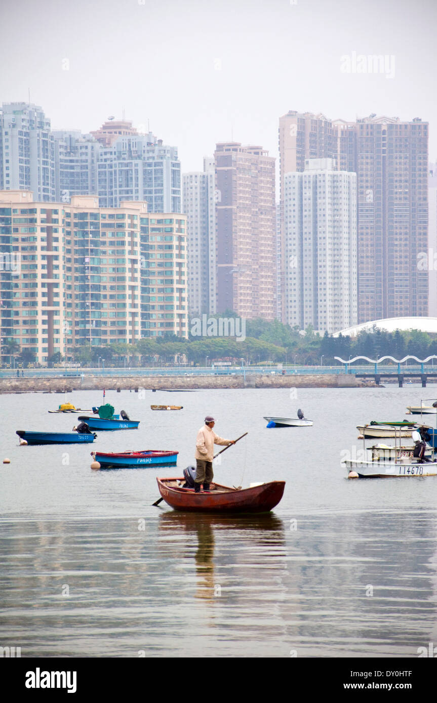 To Tau Wan village Sha Tin New Territories Hong Kong A fishing village ...