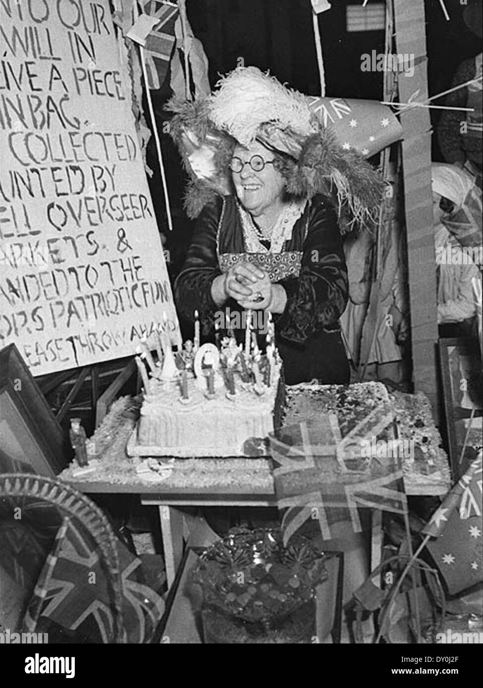 This photograph, taken by Sam Hood in July 1940, forms part of a ...