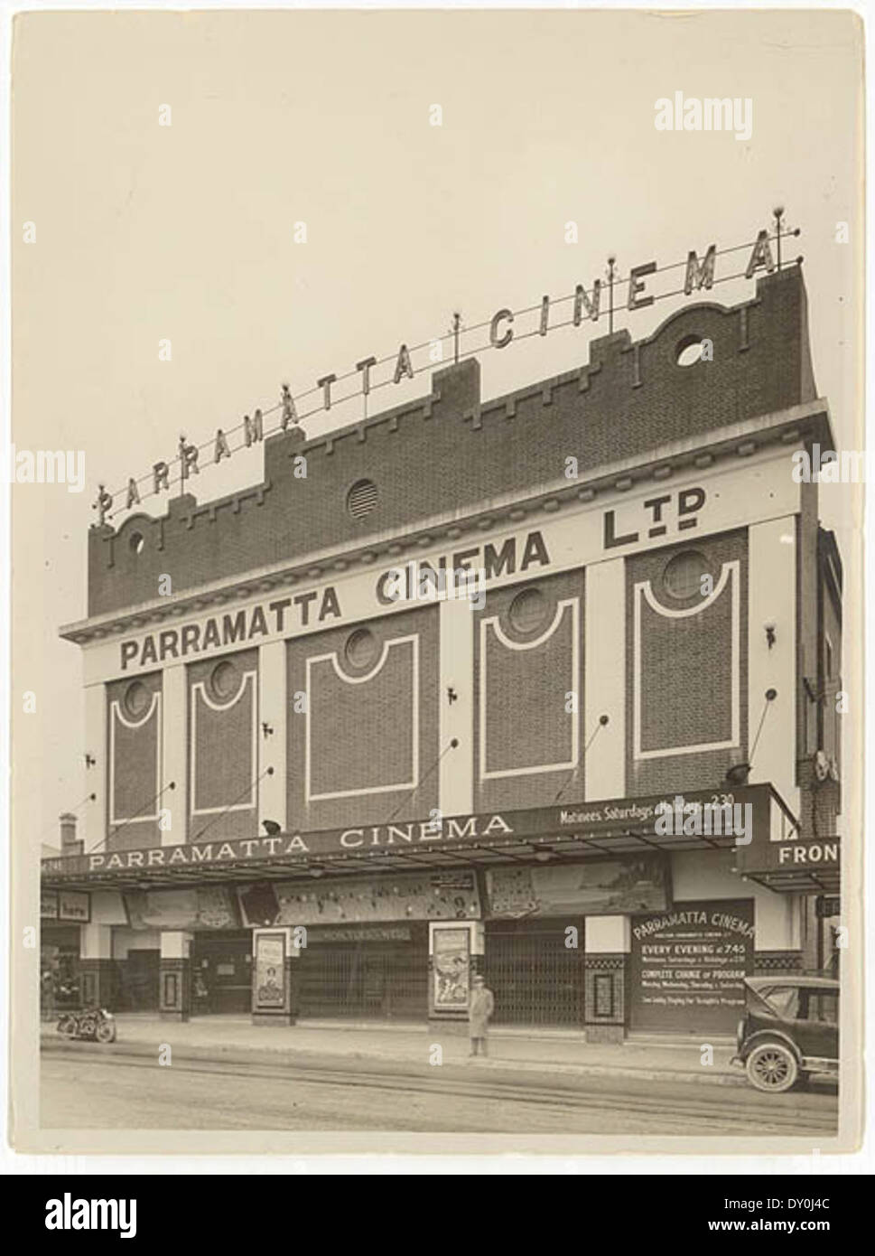 Parramatta Cinema, c. 1920s, by Sam Hood Stock Photo - Alamy