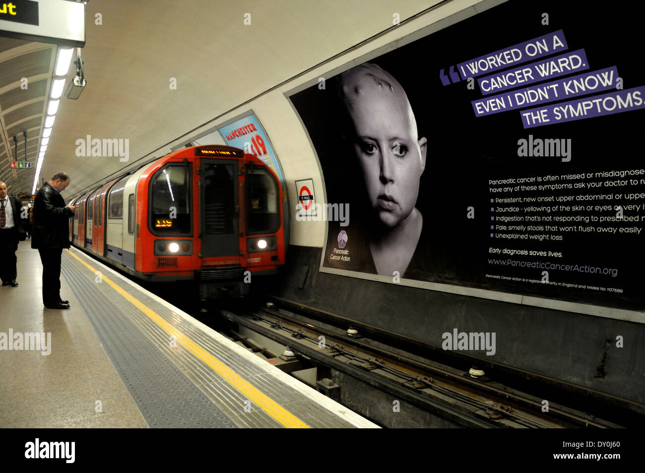 London underground poster hi-res stock photography and images - Alamy