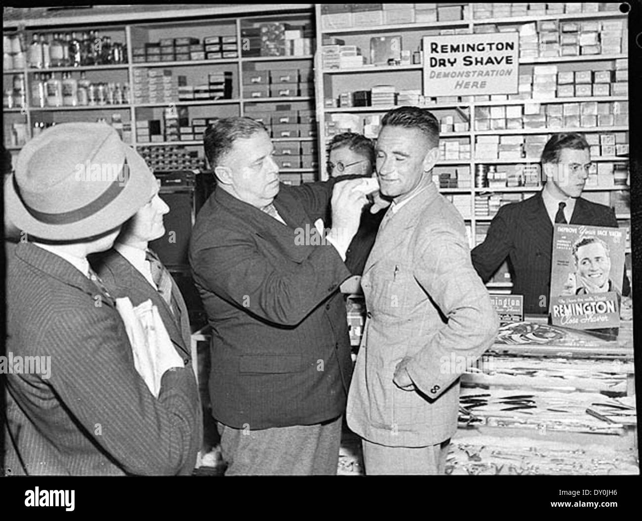 In this historic photograph from October 2, 1939, J.J. Hickey of ...