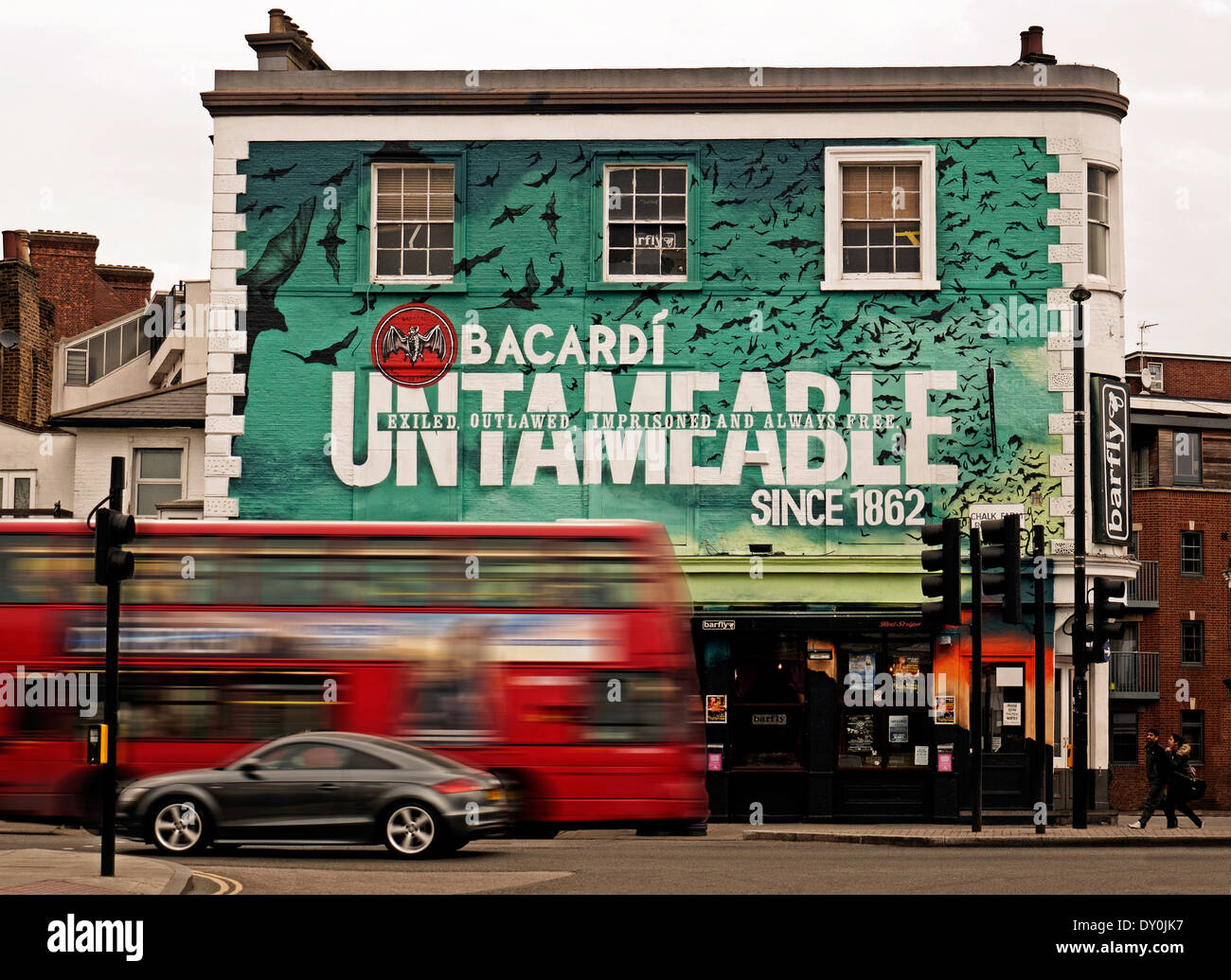 Barfly Bar in Chalk farm Camden Town London UK Stock Photo - Alamy