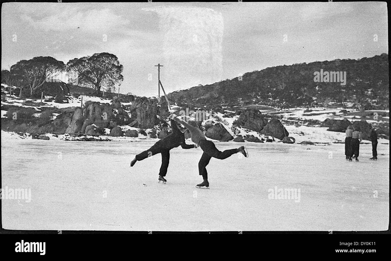 Ice skating shows Black and White Stock Photos & Images - Alamy