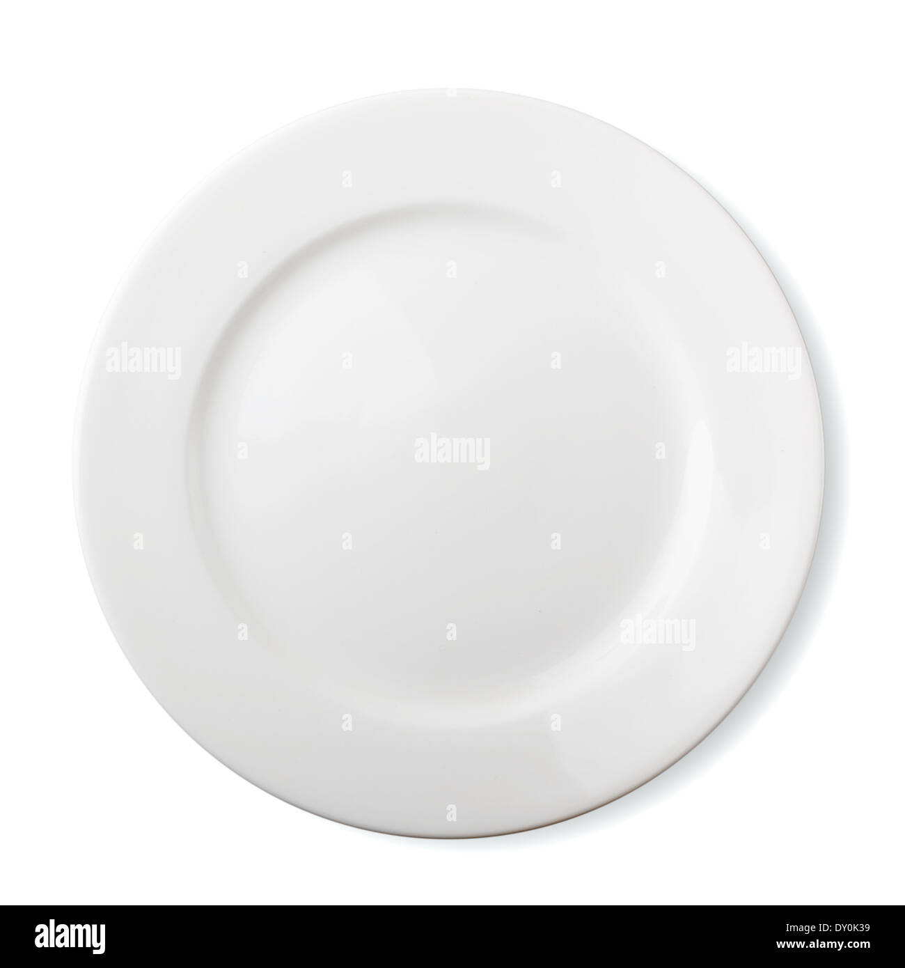 Empty plate cutlery Cut Out Stock Images & Pictures - Alamy