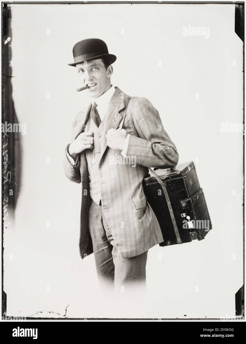 Jack Turner press photographer, c. 1914, by Sam Hood Stock Photo - Alamy