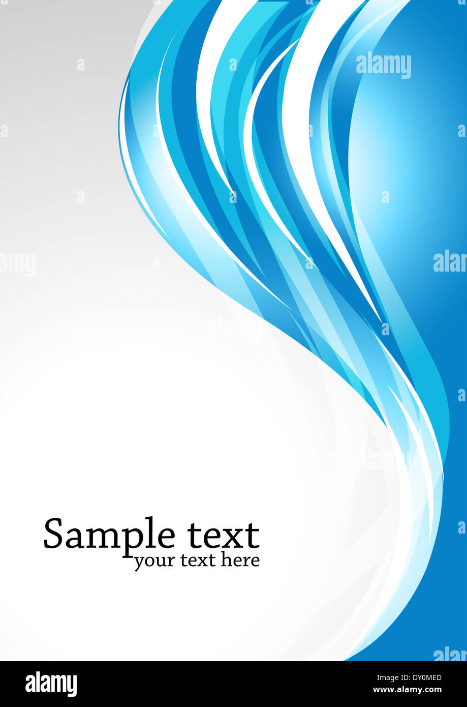 Vector blue abstract background; clip-art Stock Photo - Alamy