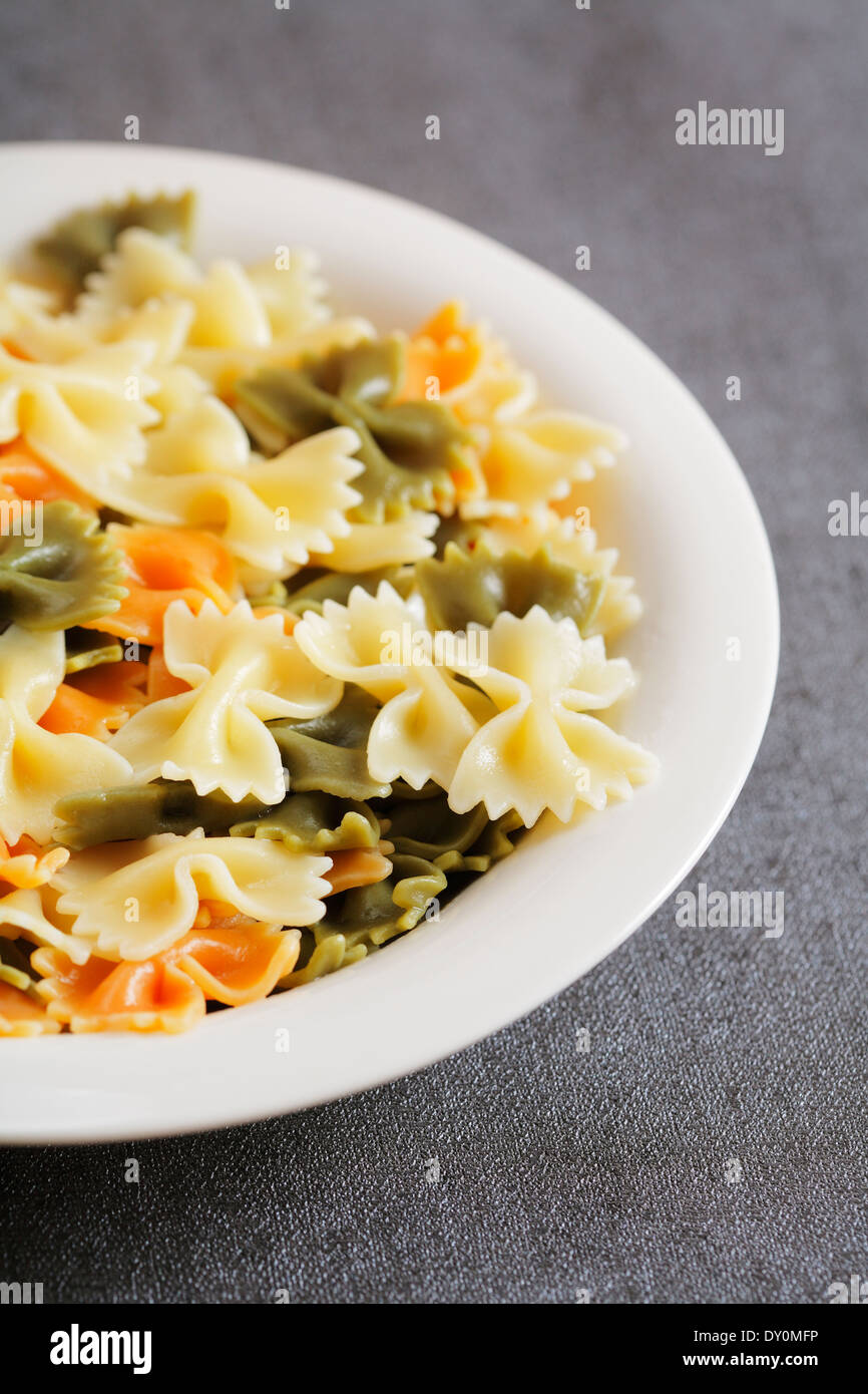 Tricolore pasta hi-res stock photography and images - Alamy