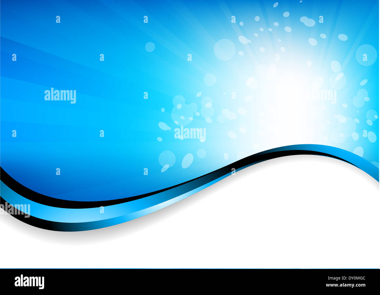 Bright blue background Stock Photo - Alamy