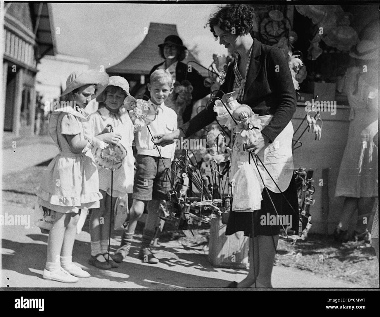 This 1937 photograph by Sam Hood depicts scenes from the Royal ...