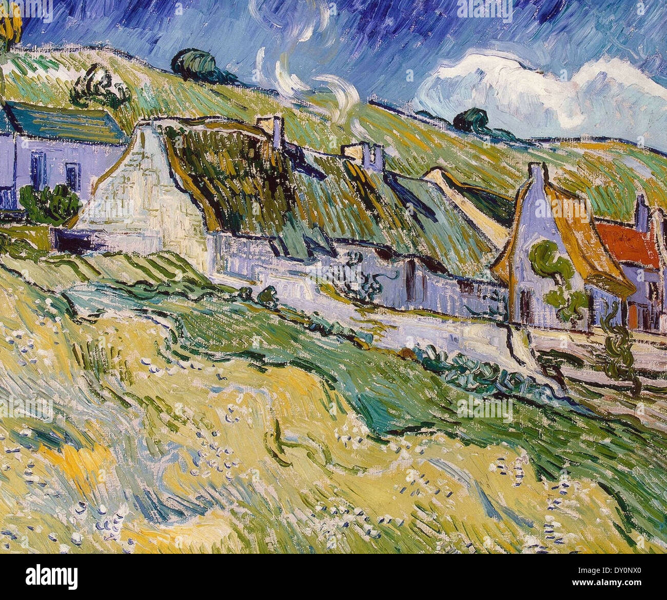 Vincent van Gogh Cottages Stock Photo - Alamy
