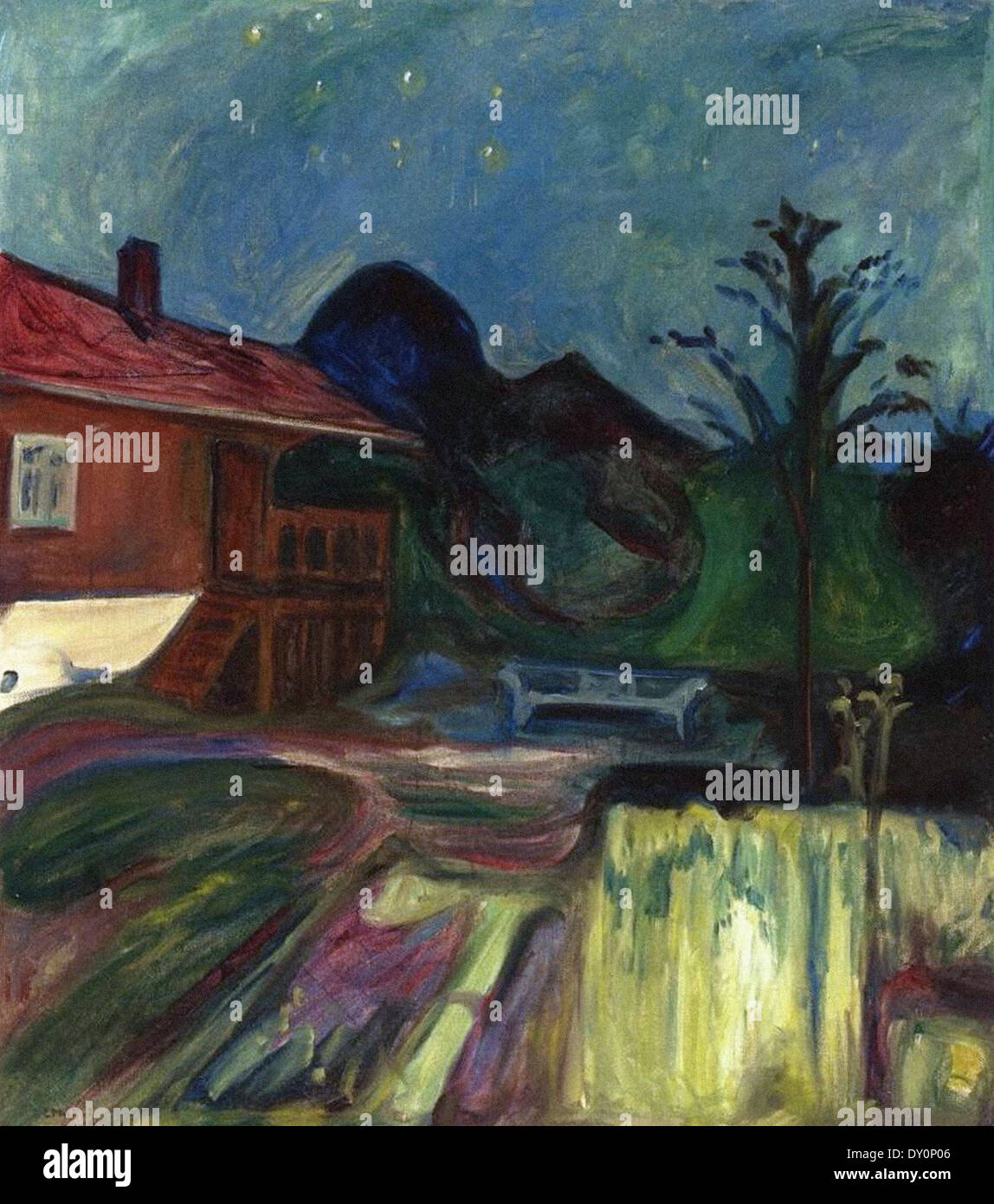 Edvard Munch Summer Night Stock Photo - Alamy