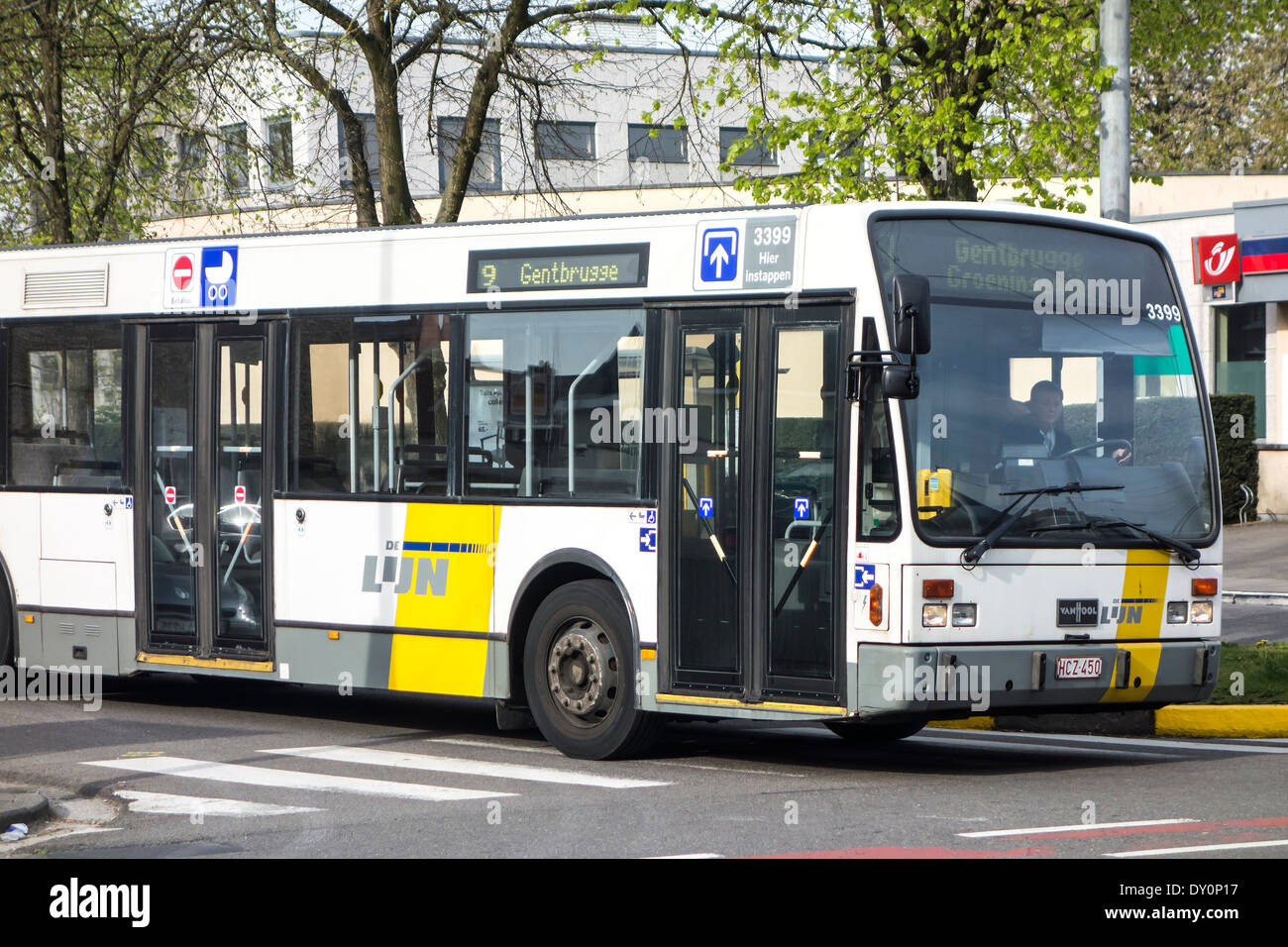 Bus of the Flemish transport company De Lijn / Vlaamse ...