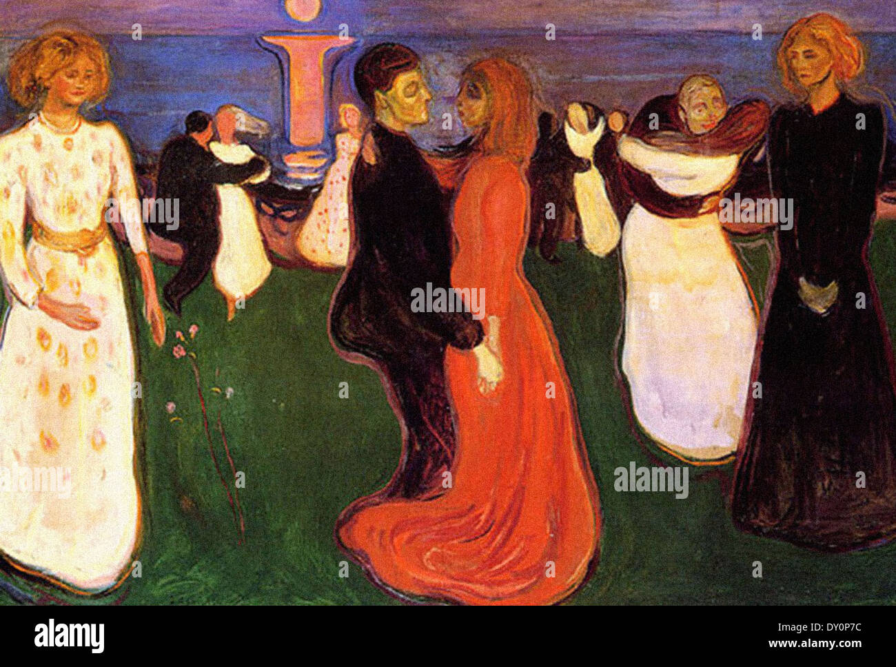 Edvard Munch Dance of Life Stock Photo - Alamy