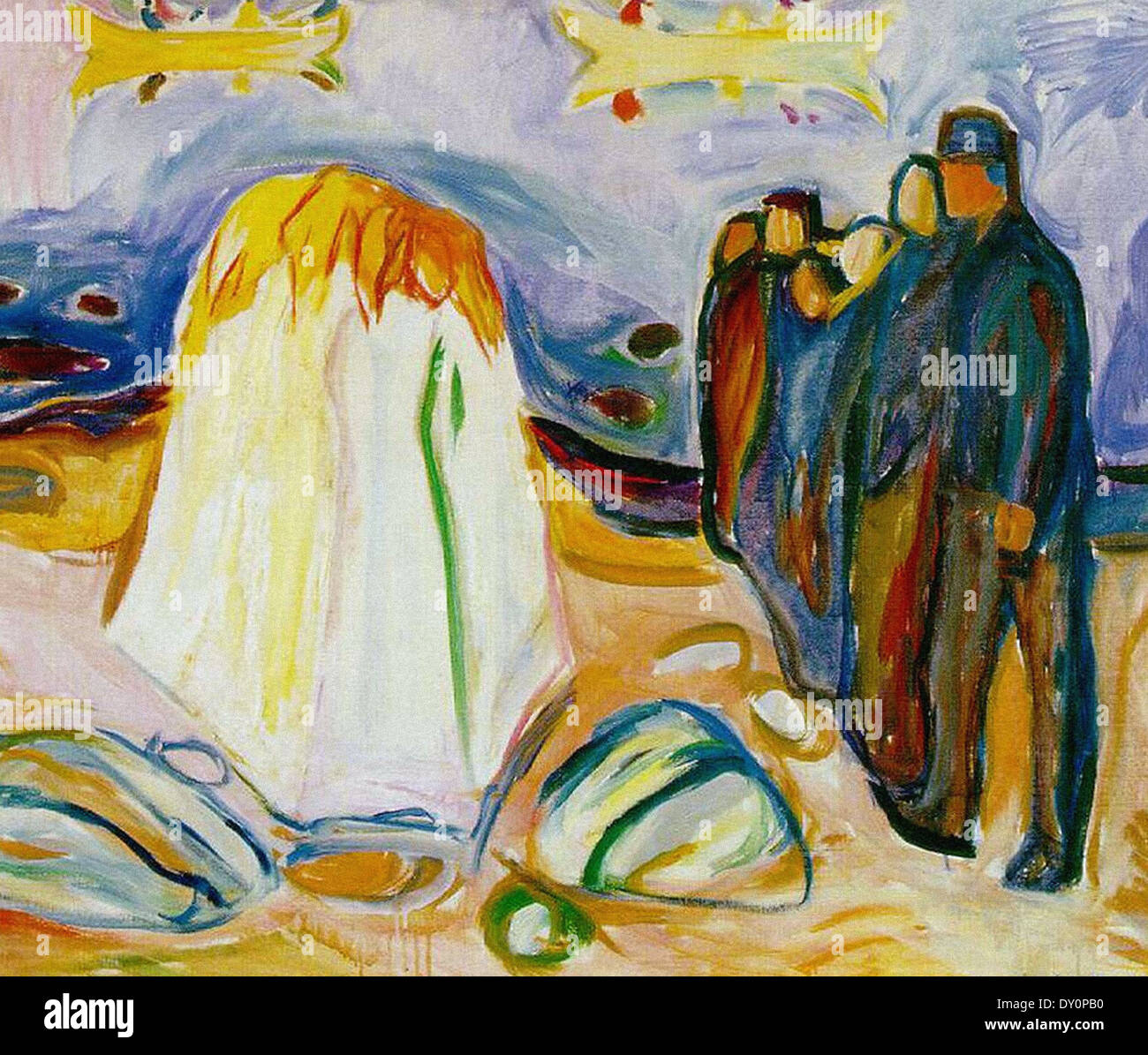 Edvard Munch Meeting Stock Photo - Alamy