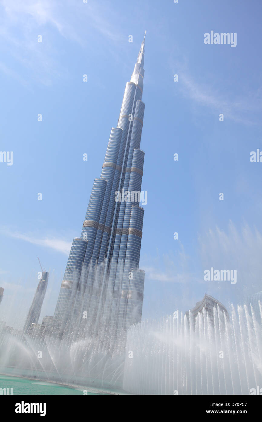 Downtown Dubai, Burj Khalifa, Burj park, Dubai Stock Photo - Alamy
