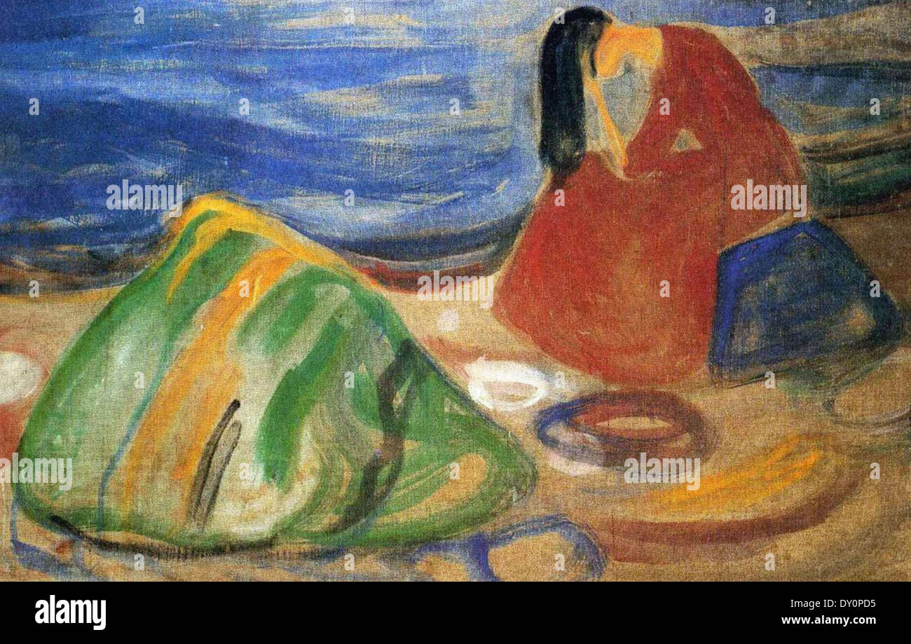 Edvard Munch Melancholy