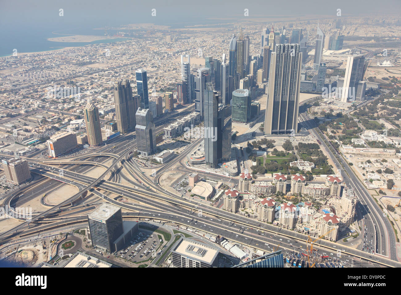 Downtown, Dubai, viewing platform, skyscraper, deck, Burj Khalifa, Burj ...