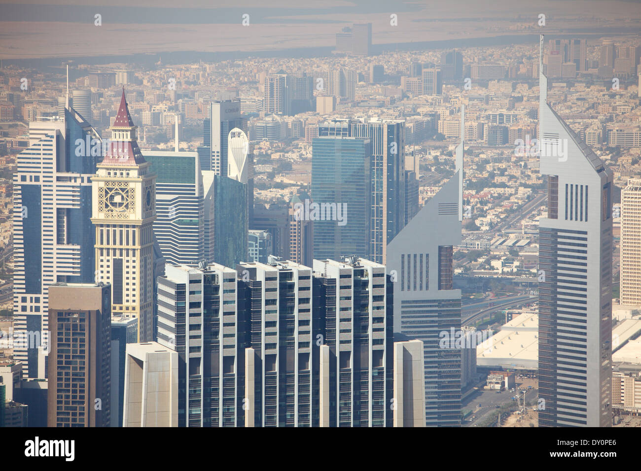 Downtown Dubai Viewing Platform Skyscraper High Resolution Stock ...