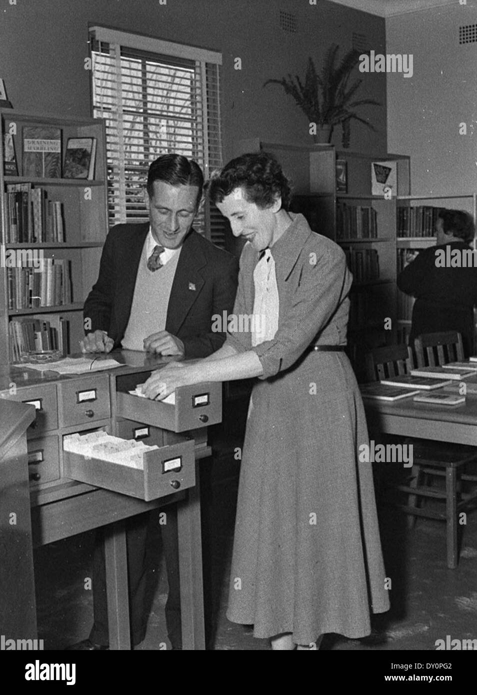 1955 library hi-res stock photography and images - Alamy
