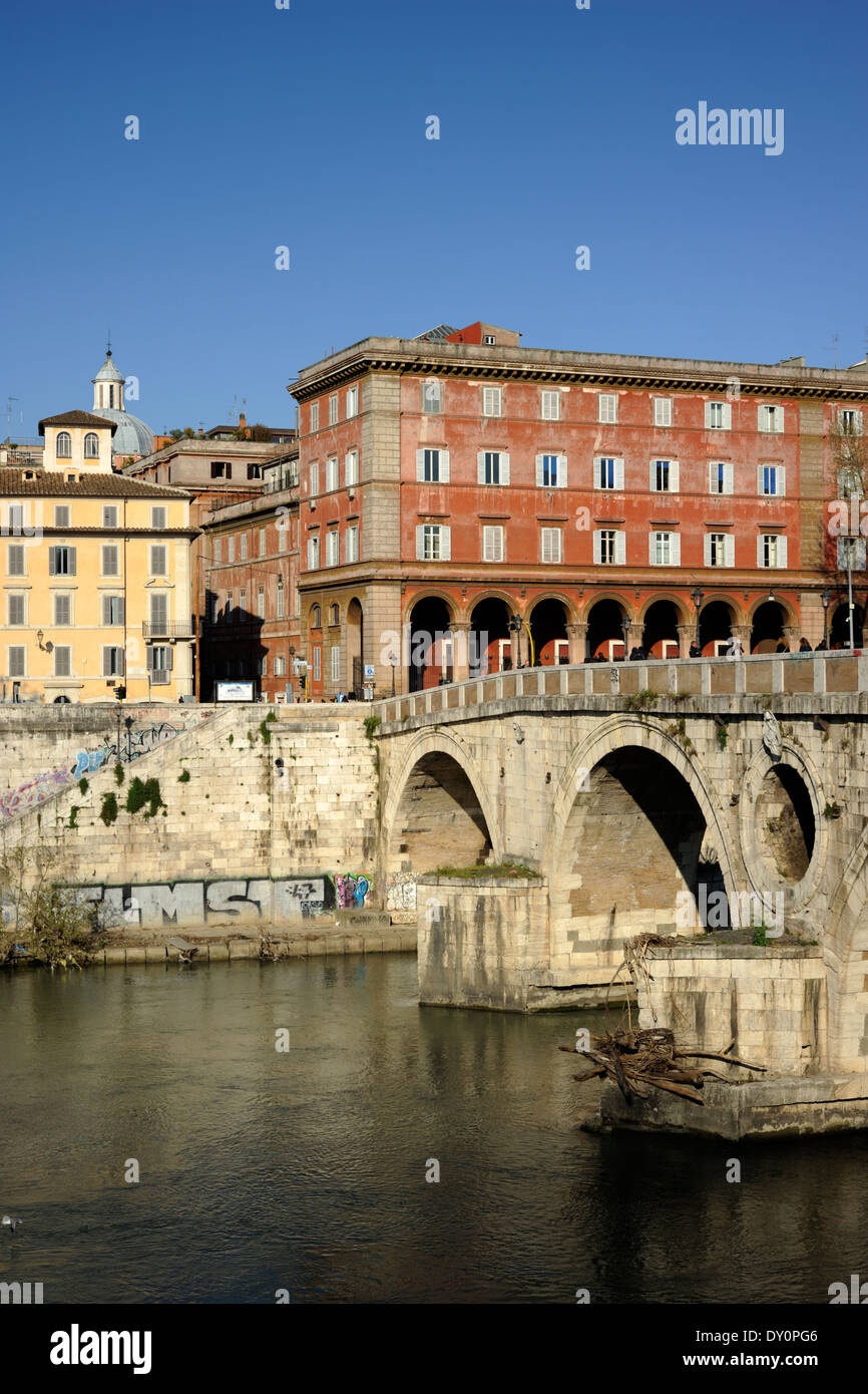 Italy, Rome, Ponte Sisto Stock Photo - Alamy