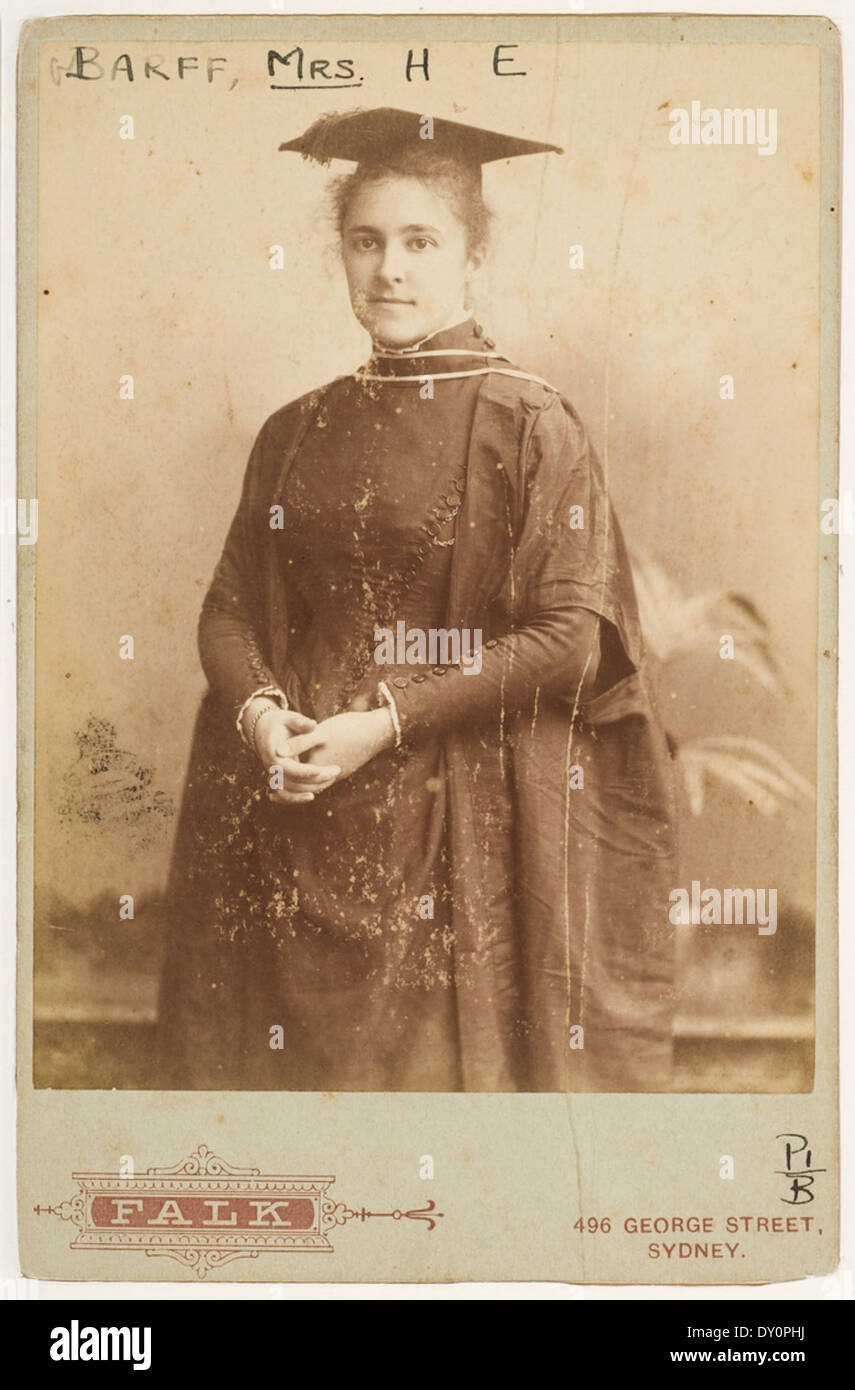 This photograph taken by Falk on November 29, 1890, features Jane Foss ...