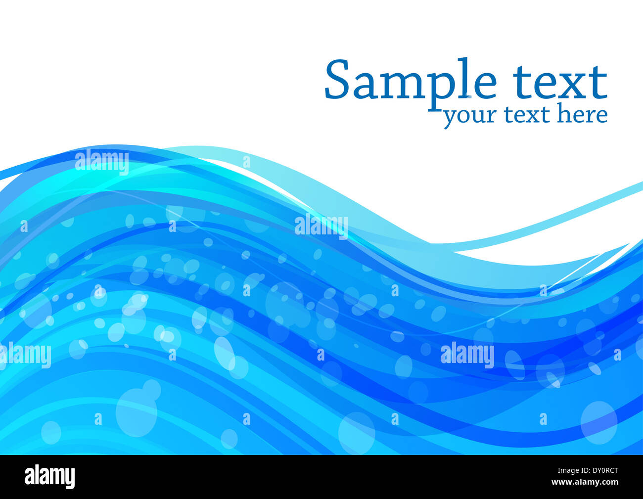 Abstract waves. Vector illustration Stock Photo - Alamy