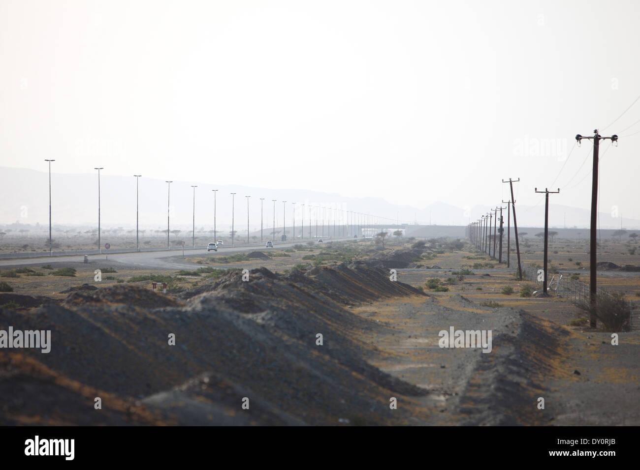 Dubai power lines hi-res stock photography and images - Alamy